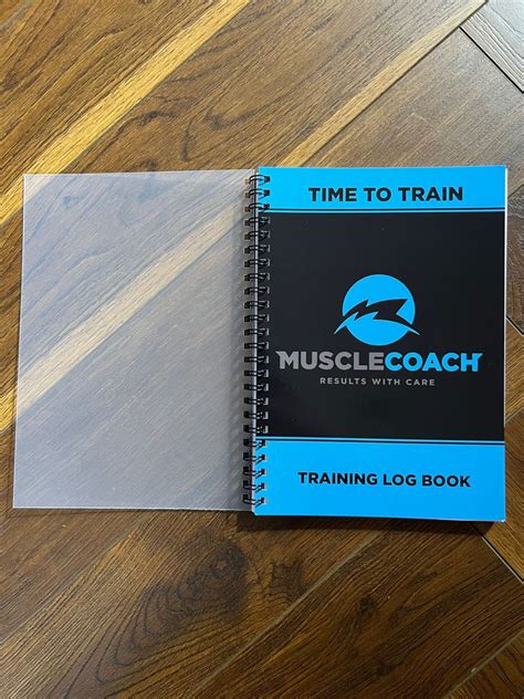 Training Log Book Musclecoach Shop