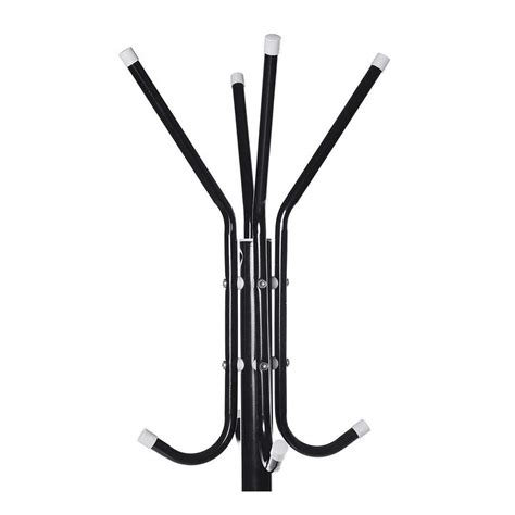 Standing Clothes Hanger 12 Hooks Assorted Colors