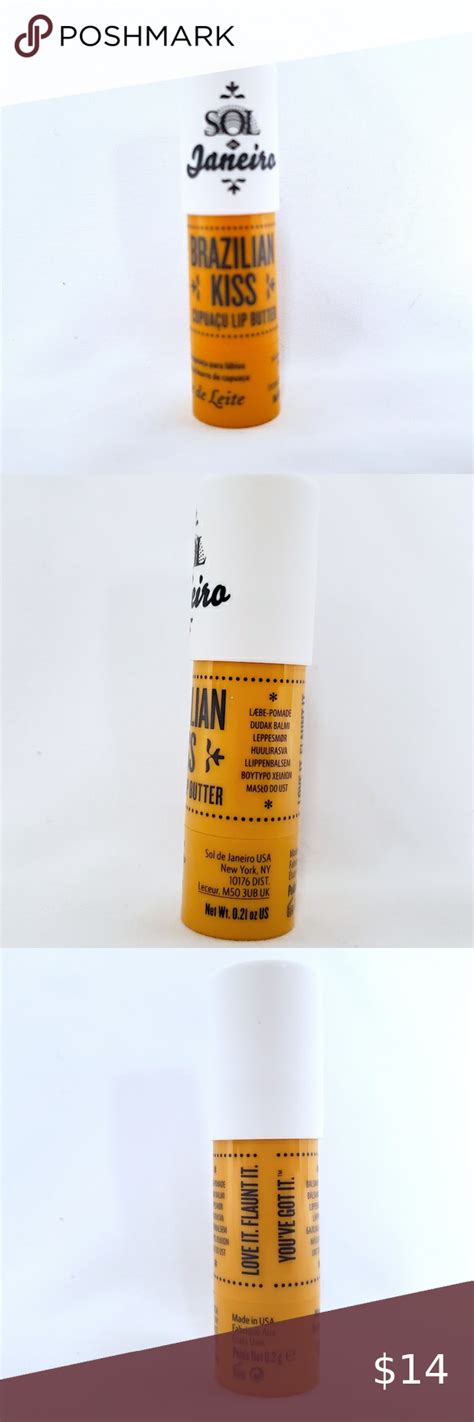 Sol De Janeiro Brazilian Kiss Cupuacu Lip Butter Lip Balm Full Size