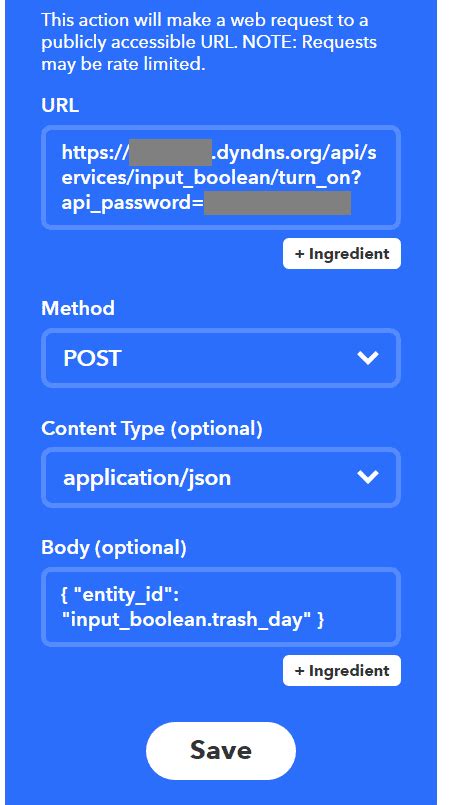 Getting Method Not Allowed When Using The Rest API Configuration Home Assistant Community