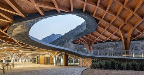 National Park Architecture Buhais Geology Park Interpretive Centre