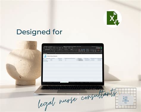 Legal Nurse Consultant Excel Toolkit Case Management Templates