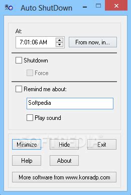 Auto Shutdown Download Softpedia