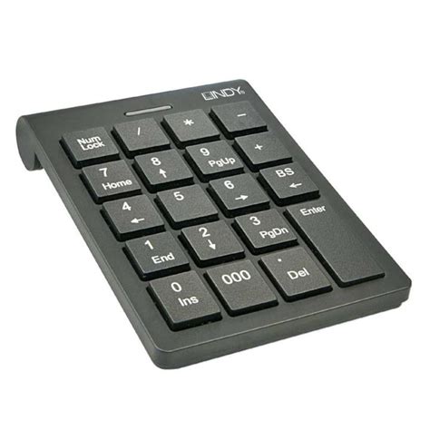 Mini Black Usb Wired Numeric Keypad 19 Keys External Digital Number Pad Numpad Keyboard Keypad