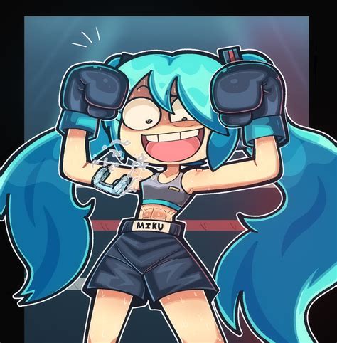 A Violent Miku Emerges Boxing Comm By Herosmacker On Deviantart