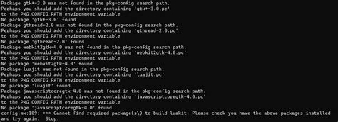 Problems Installing From Source On Windows · Issue 1006 · Luakit
