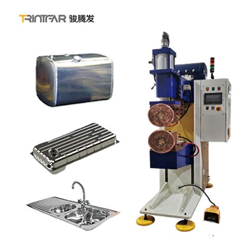 50kva Ac Resistance Rolling Seam Automatic Vertical Welding Machine