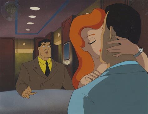 Poison Ivy Batman Animated Series Kiss