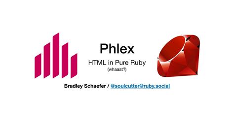 phlex html in pure ruby speaker deck
