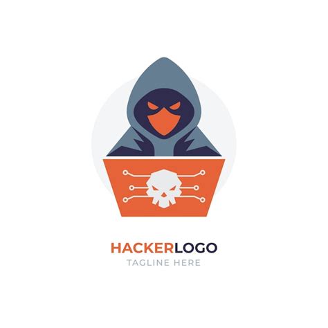 Free Vector Creative Hacker Logo Template