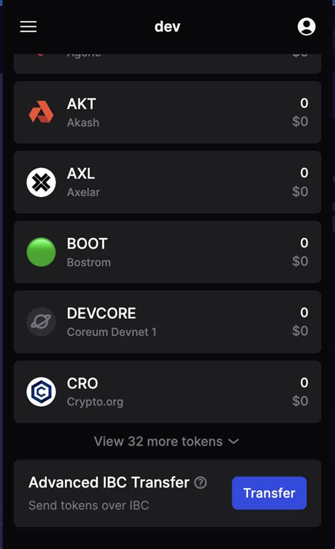 IBC Transfer To Osmosis Using Keplr Wallet Coreum Guide