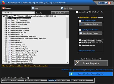 Portable Windows Repair Download Softpedia