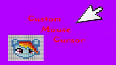 How To Make Custom Mouse Cursors Youtube