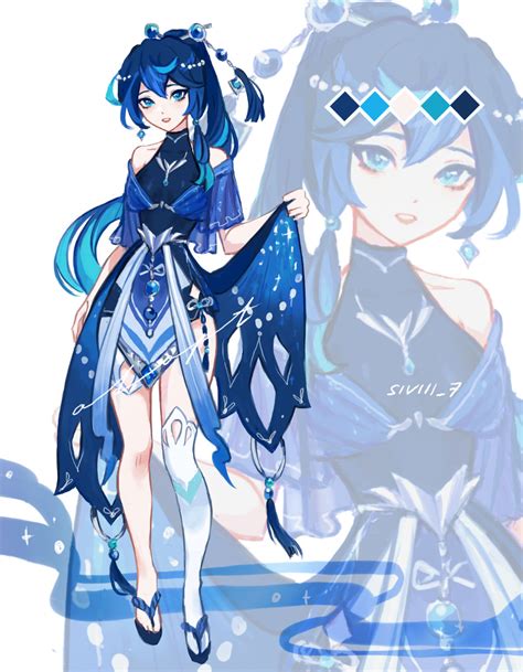 Reupload Auction Open Adopt By Siviii On Deviantart Anime Character