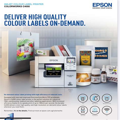 Epson Label Printer C4050 At 190000 00 Inr In New Delhi Ocean Communication And Systems
