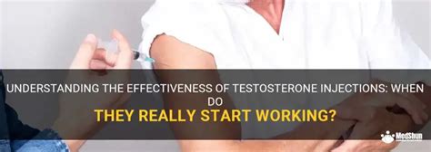 Understanding The Effectiveness Of Testosterone Injections When Do They Really Start Working
