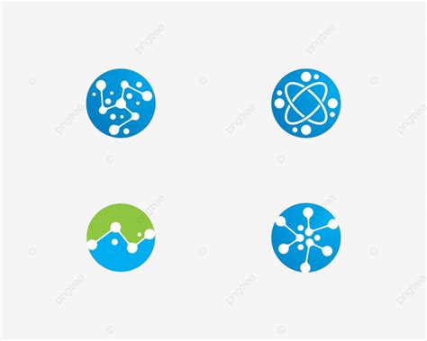Molecule Logo Vector Biology Science Symbol Vector Biology Science Symbol Png And Vector With