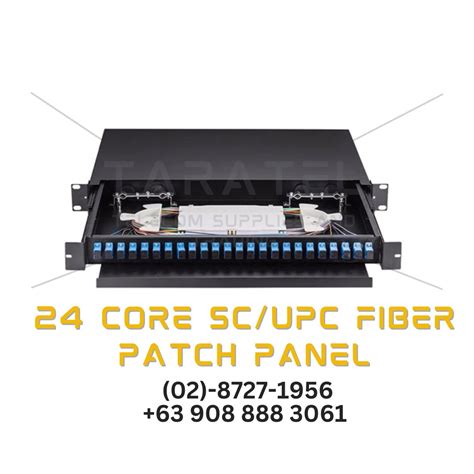 24 Core Sc Upc Fiber Patch Panel Commercial And Industrial Construction Tools And Equipment On