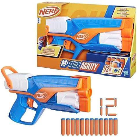 Nerf N Seri̇si̇ Agility Sünger Dart Atan Silah F8629 Oyuncak Silah Tabanca