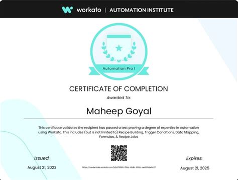 Maheep Goyal ☁️ On Linkedin Workato Newlearning