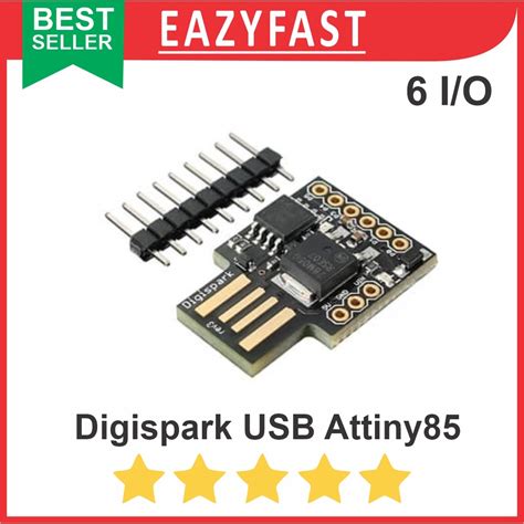 Jual Digispark Microcontroller Arduino Board Attiny85 Micro Usb