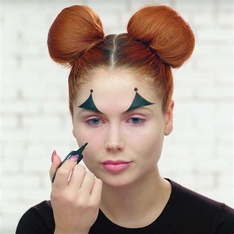 Maquillaje De Mimo Femenino Disfraz Mimo Parisina Niña Envío