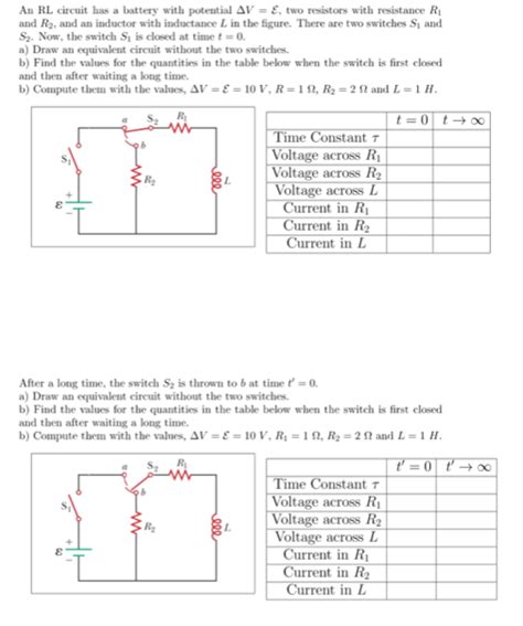 Solved This Is A Review Question Regarding Circuits In An Chegg Com