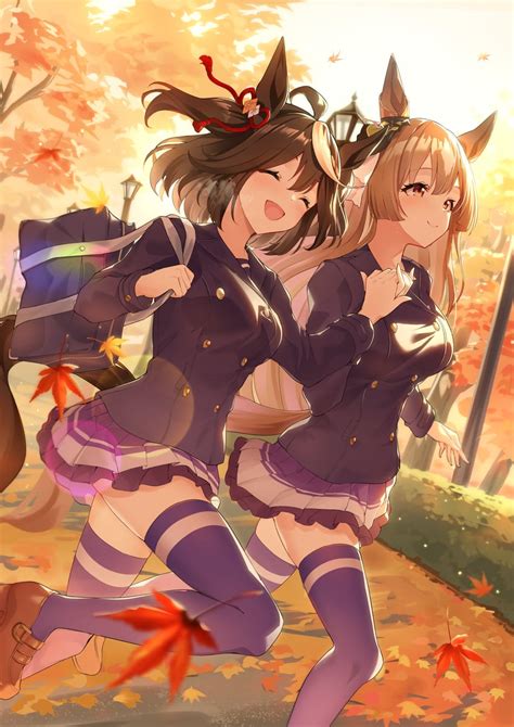 Satono Diamond And Kitasan Black Umamusume Drawn By Sunny Danbooru