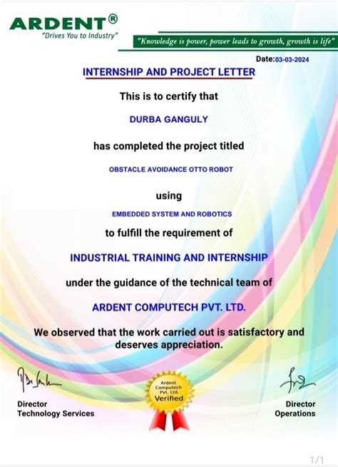 Durba Ganguly On Linkedin Internship Embeddedsystems Robotics Learningexperience Gratitude