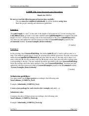 Comp254 Test2 Hands On 2 Docx Data Structures And Algorithms COMP 254