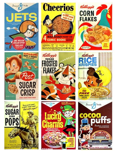 Cereal Boxes
