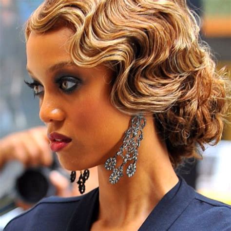 Finger waves and pin curls!! | A Gatsby Celebration | Pinterest