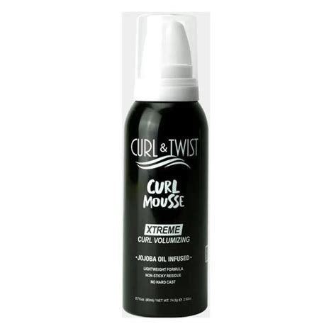 Ebin New York Curl And Twist Xtreme Curl Volumising Curl Mousse