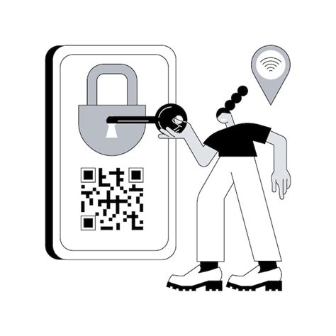 Premium Vector Access Control System Abstract Concept Vector Illustration
