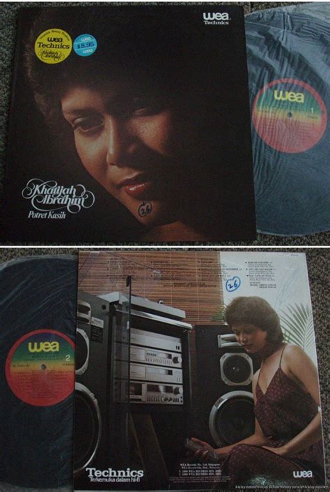 Khatijah Ibrahim Potret Kasih Malay Pop Lp 93434 204