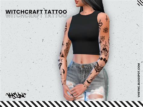 [vhsync] Witchcraft Tattoo The Sims 4 Create A Sim Curseforge