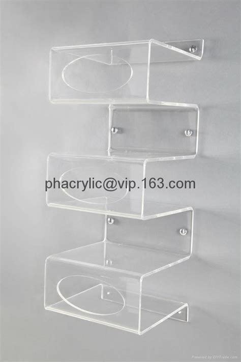 Acrylic Wall Mounted Display Shelf Plexiglass Shelf 011 Hong Kong