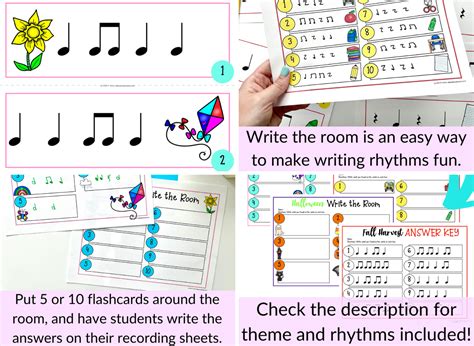 Spring Rhythm Write The Room For Triplets Teaching Resources