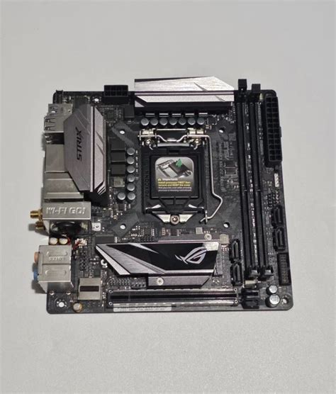 Asus Strix Z270i Gaming Socket 1151 Z270 Ddr4 Mini Itx Motherboard Black £5900 Picclick Uk
