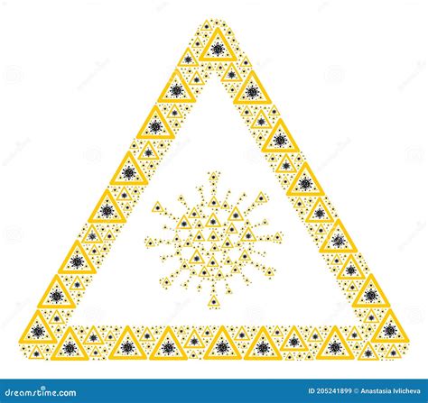 Virus Danger Recursion Composition Of Itself Items Stock Vector Illustration Of 2019ncov