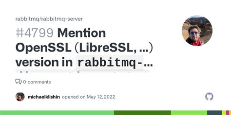 Mention Openssl Libressl Version In `rabbitmq Diagnostics Status