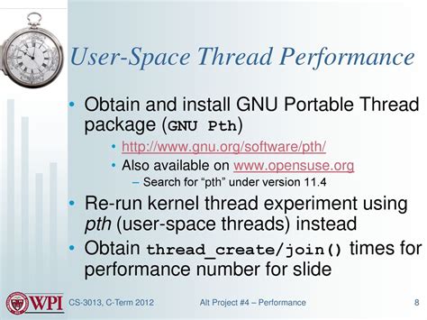 Alternate Project Process And Thread Performance Ppt Download