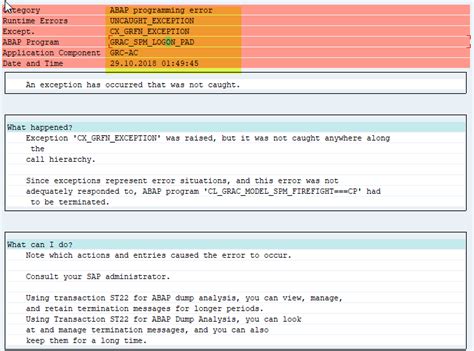 Errors Issues While Implementing Grc Ac 101 Sap Community