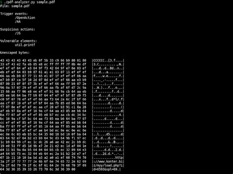 analysis of malicious pdf files eternal