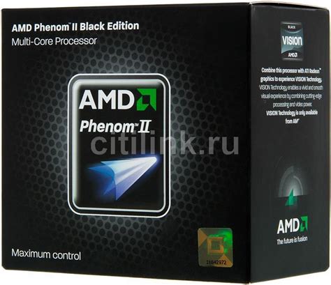 Характеристики Процессор AMD Phenom II X4 955, SocketAM3, BOX ...
