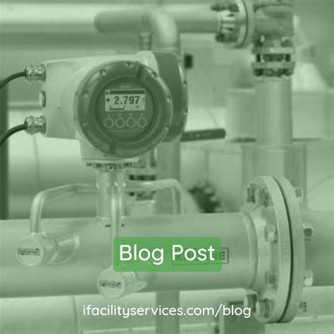 Flow Meter Verification Service Ifacility Services Service And