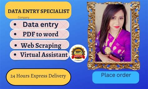 do manually data entry web research excel data entry and virtual