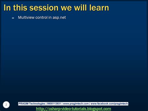 sql server and c video tutorial part 35 multiview control in