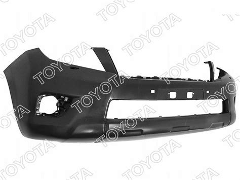 Front Bumper And Bumper Stay For Toyota Land Cruiser Prado 4 Generation