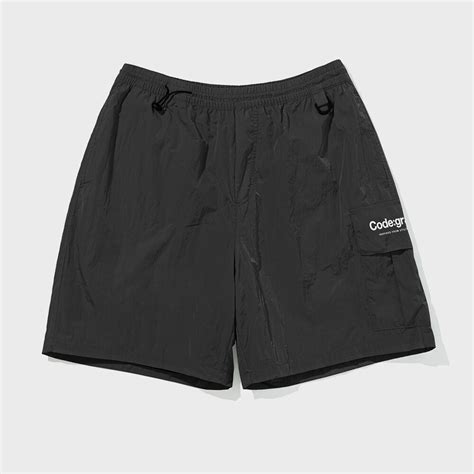 나일론 메탈 카고 쇼츠블랙 감도 깊은 취향 셀렉트샵 29cm